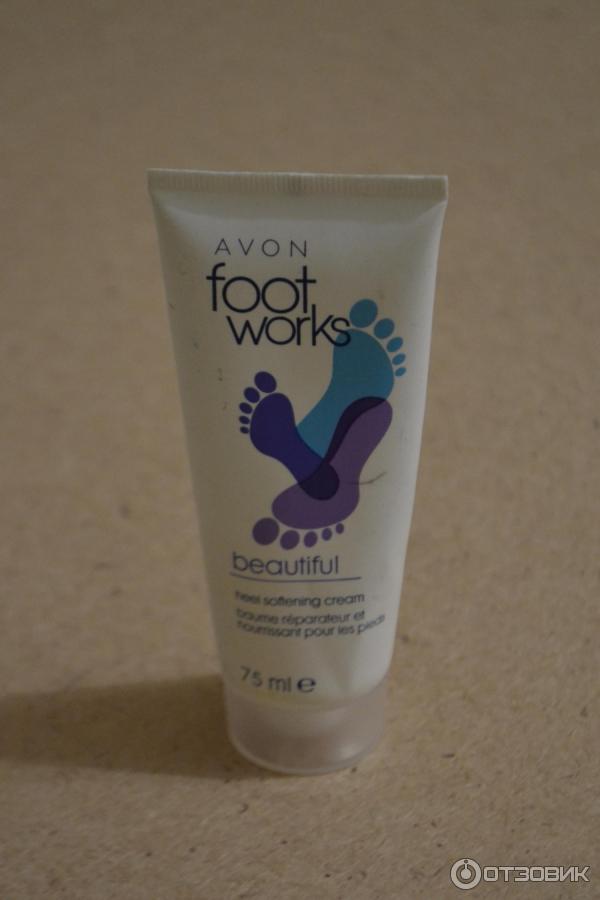 Отзыв о Смягчающий крем для ступней Avon Foot Works Beautiful | Не ...