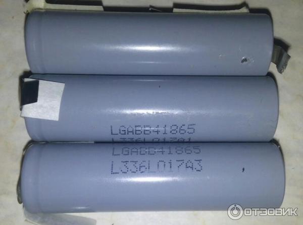 Отзыв о Аккумуляторы LG LGABB41865 3.7V 2600mAh | Емкие батареи, но ...