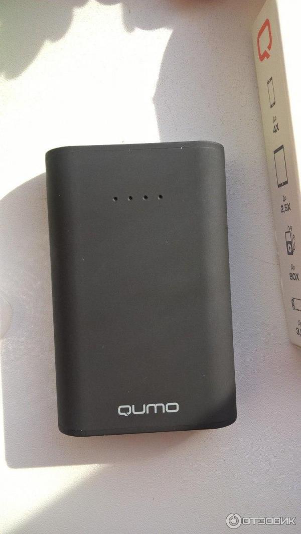 Отзыв о Портативное зарядное устройство Qumo PowerAid 6600 | Полезный ...