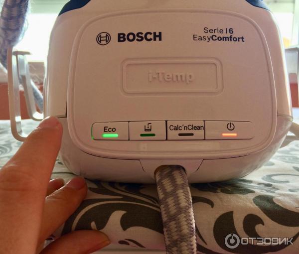 Отзыв о Паровая станция Bosch Easy Comfort Serie I6 | Утюг и не только...!