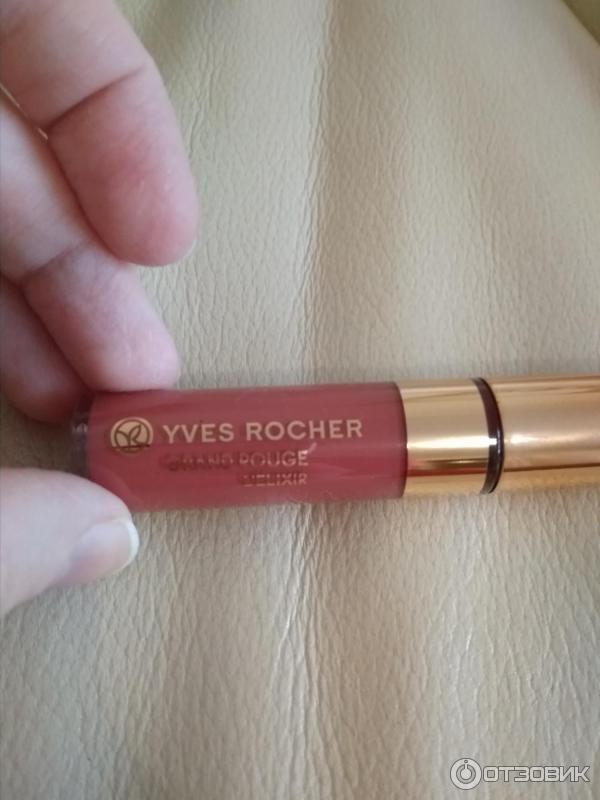 Отзыв о Лак для губ с матовым эффектом Yves Rocher Grand Rouge L'Elixir ...