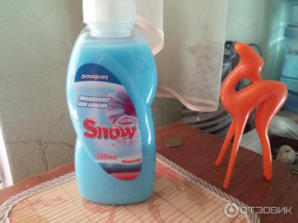 Отзыв о Кондиционер для белья Evrika Snow soft | Очень понравился ...