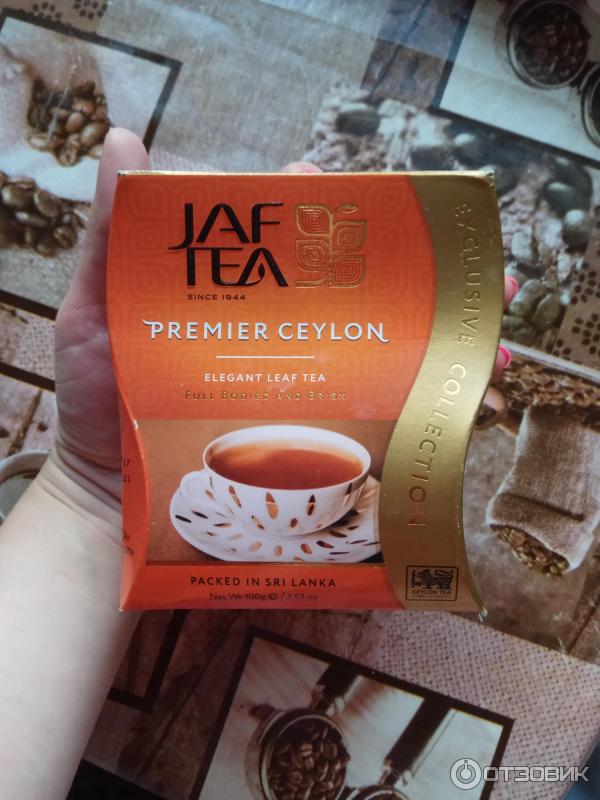 Отзыв о Чай Jaf Tea Premier Ceylon цейлонский черный байховый | ожидала ...
