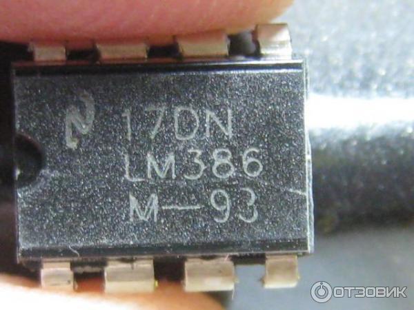 Отзыв о Микросхема одноканального УЗЧ Texas Instruments LM386 | Хороший ...