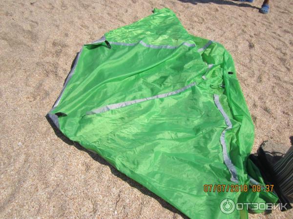 Отзыв о Тент пляжный Up | спасение от солнца, ветра и дождя