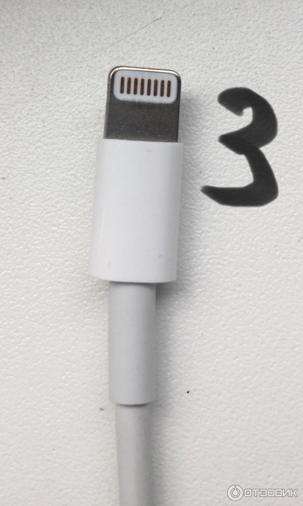 Отзыв о OEM Кабель Apple Lightning to USB Cable | Отличное решение, но ...