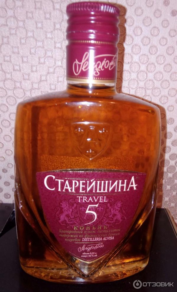 Отзыв о Коньяк Старейшина | Бюджетный среднячок.