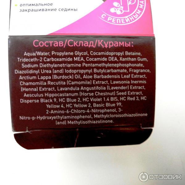 Отзыв о Оттеночный бальзам Irida Ton | Результат окрашивания оттенок ...