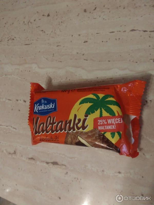 Отзыв о Печенье в шоколаде Krakuski Maltanki | Самое обычное Печенье ...