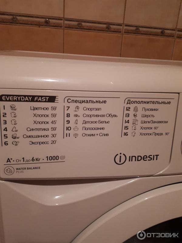 Отзыв о Стиральная машина Indesit MSD 615 | Машинка -просто космос!